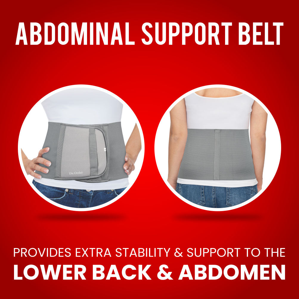 Abdominal Belt | Comfortable Support for Abdomen and Stomach – Dr. Ortho