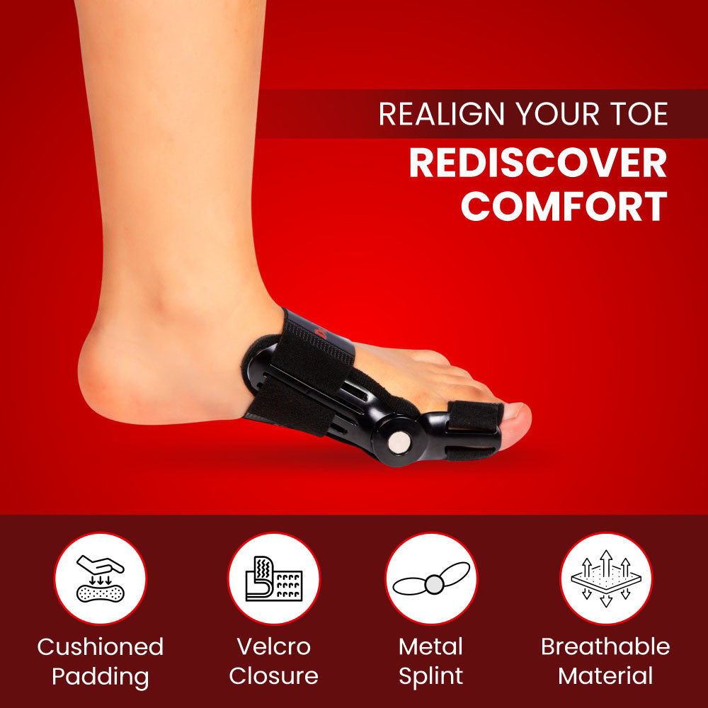 Dr. Ortho Bunion Splint | Adjustable Support for Toe Alignment