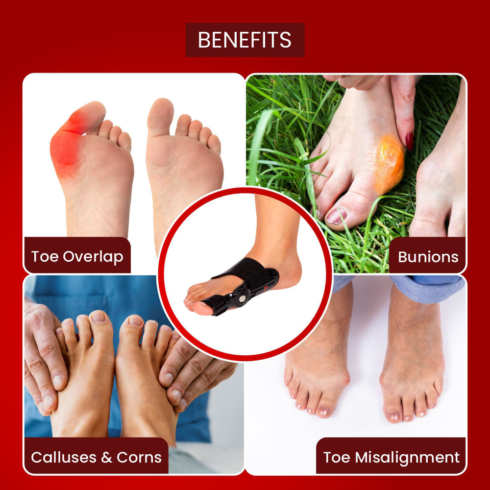 Dr. Ortho Bunion Splint | Adjustable Support for Toe Alignment