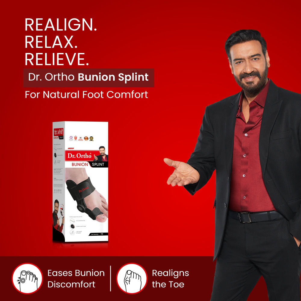 Dr. Ortho Bunion Splint | Adjustable Support for Toe Alignment