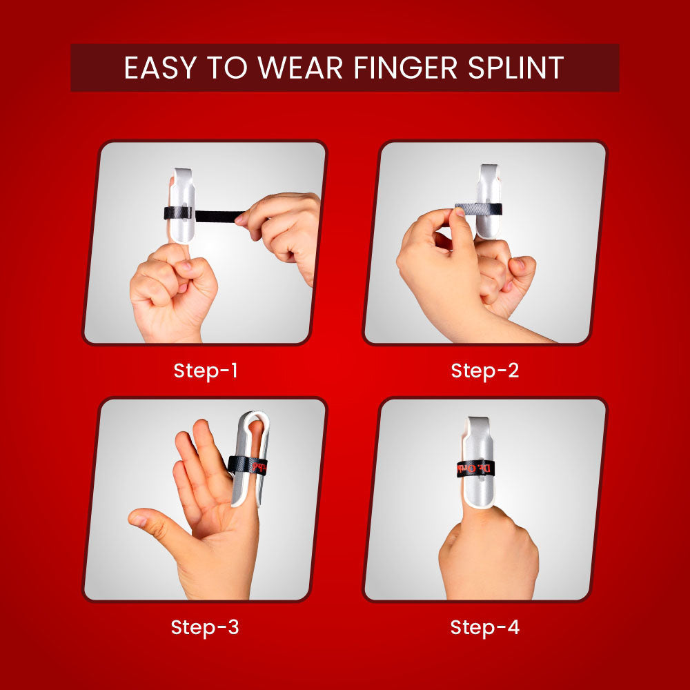 Finger Splint for Injury, Support & Comfort | Finger Support – Dr. Ortho