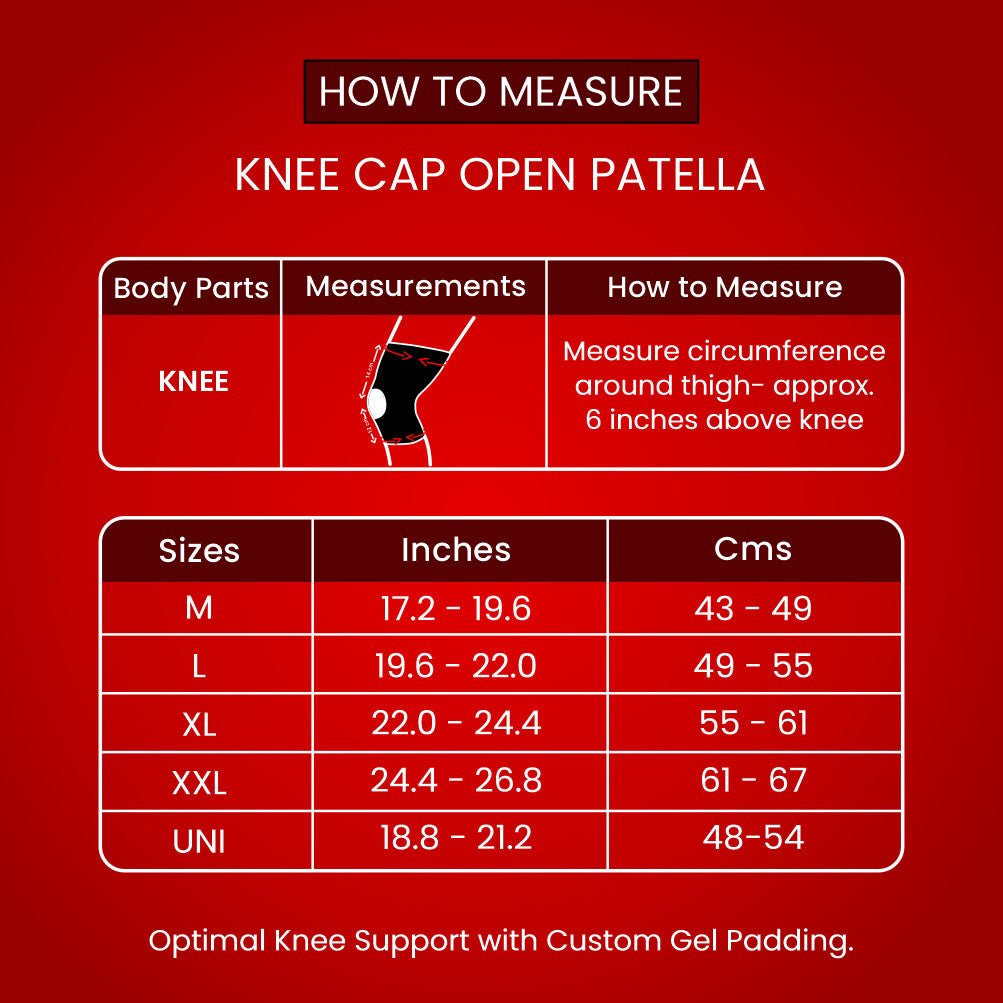 Dr. Ortho Knee Cap with Open Patella