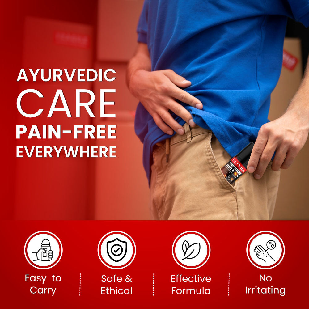 Pain Relief Roll On – Quick Relief for Aches and Pains – Dr. Ortho