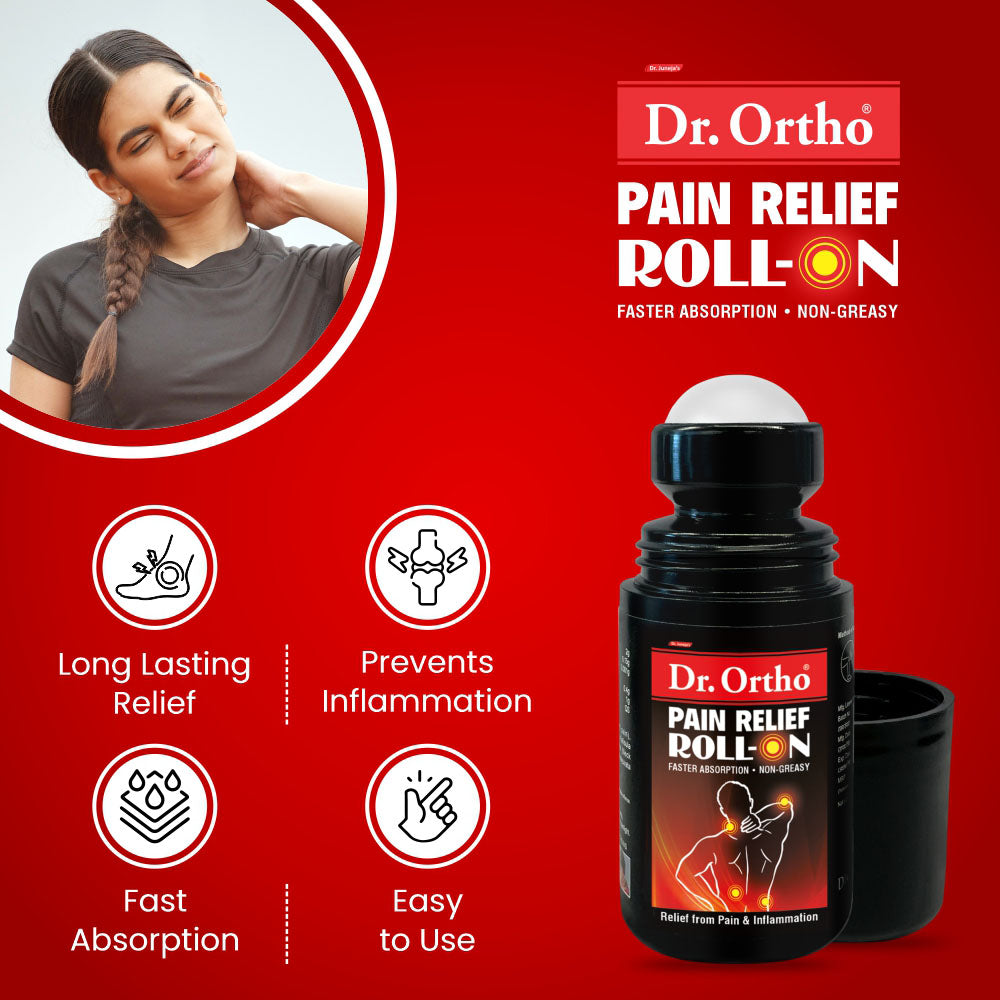 Pain Relief Roll On – Quick Relief for Aches and Pains – Dr. Ortho