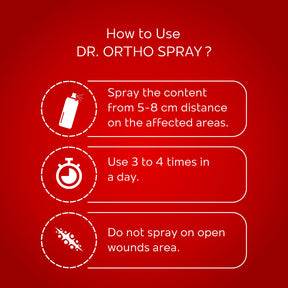 Dr. Ortho Pain Reliever Spray | Buy Pain Killer Spray