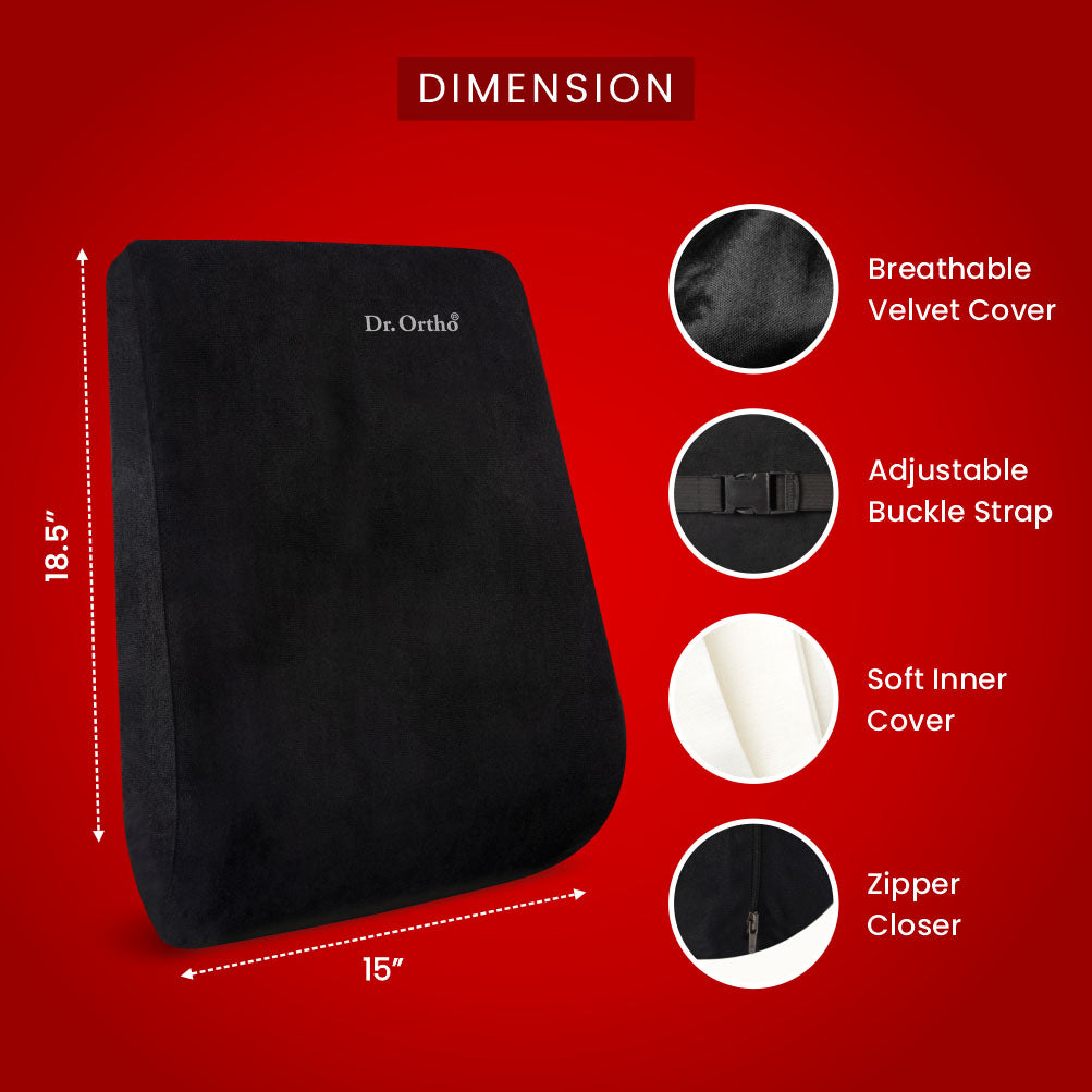 Premium Back Rest for Ultimate Comfort – Dr. Ortho