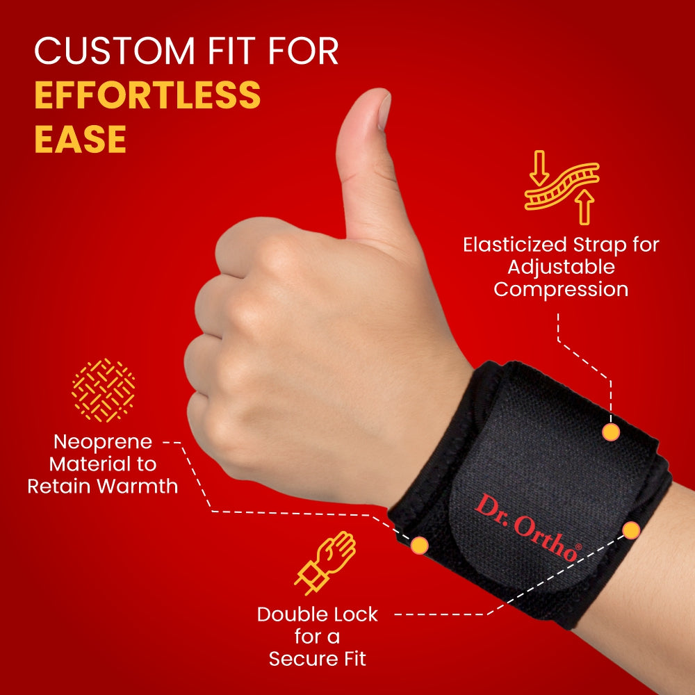 Neoprene Wrist Support | Wrist Support Gym – Dr. Ortho