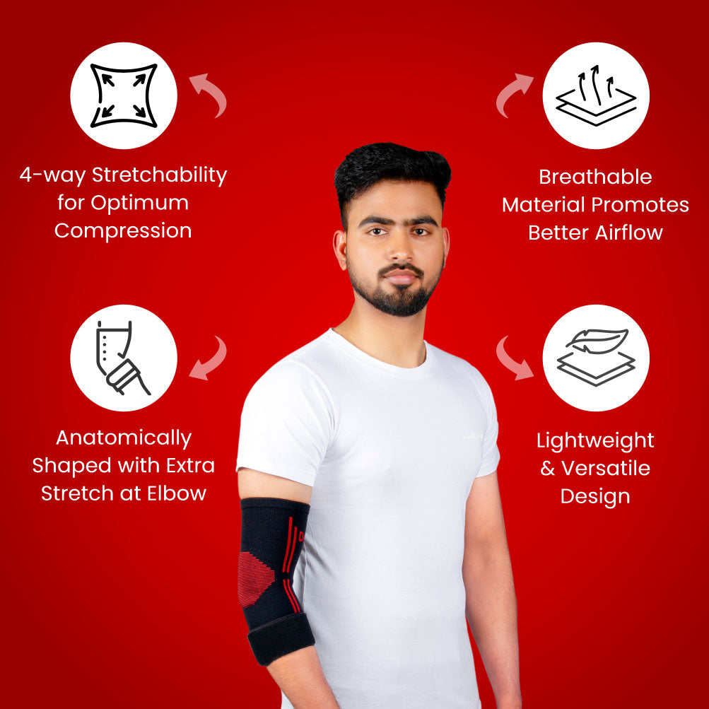 Adjustable Elbow Support | Joint Stability for Work and Exercise – Dr ...