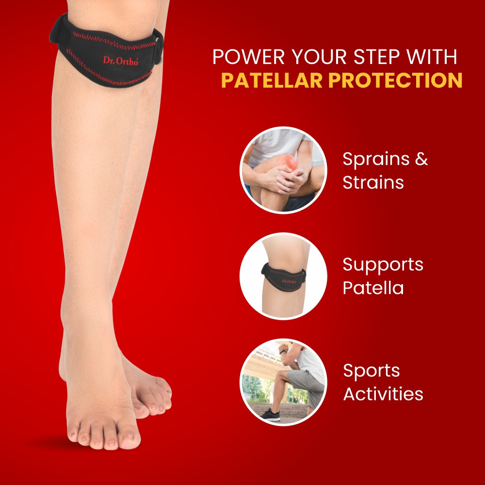 Patellar Support | Adjustable Knee Support for Stability – Dr. Ortho