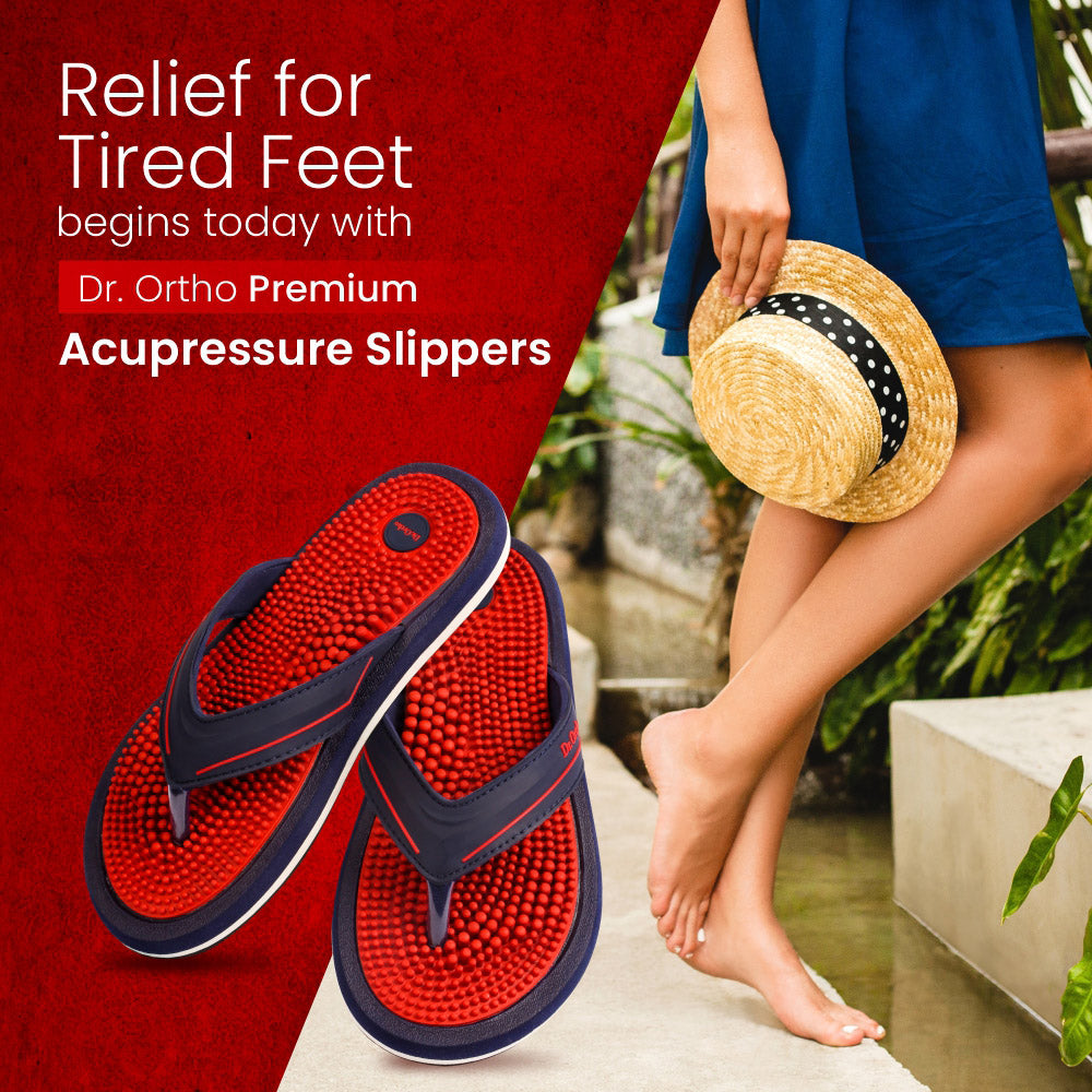Premium Acupressure Slippers – Comfort & Wellness for Your Feet – Dr. Ortho